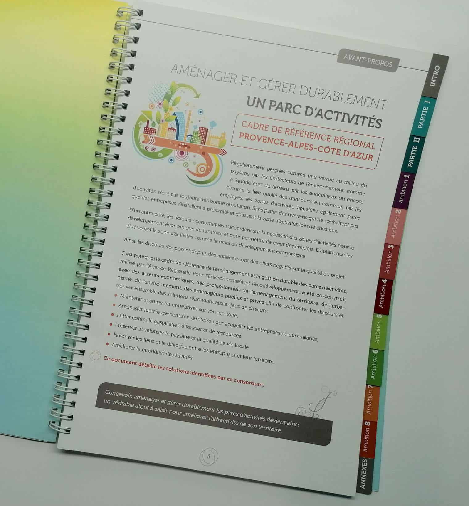 Impression brochure agrafée, dos collé ou spirales Aix en Pce Marseille ...